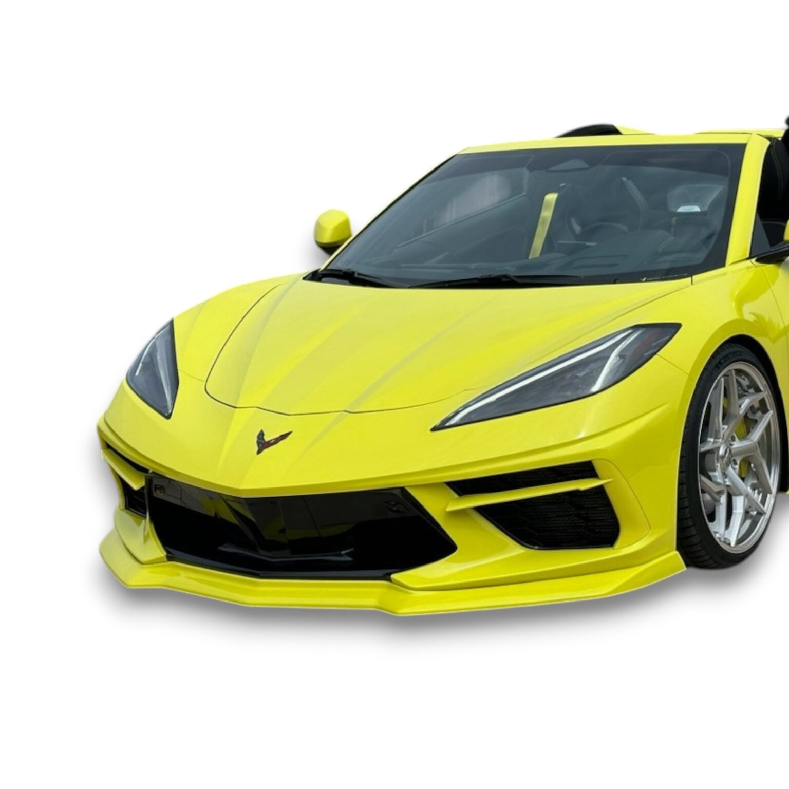 Corvette C8 1VM Front Splitter -1VM Splitter Paint Matched