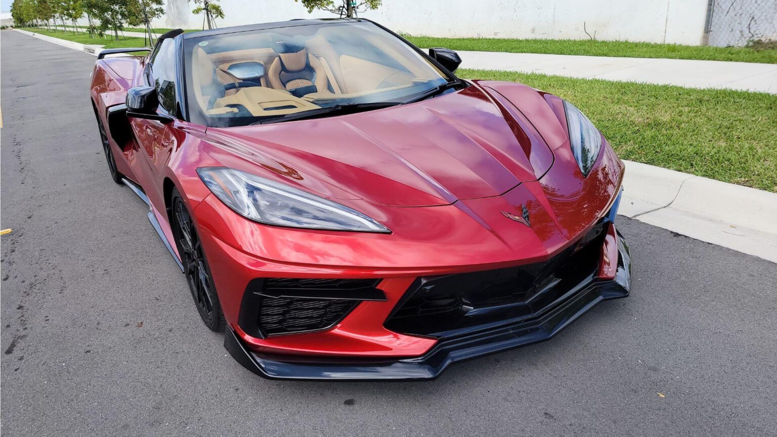 5VM Front Splitter - C8 Corvette - Top Quality Corvette Accessories