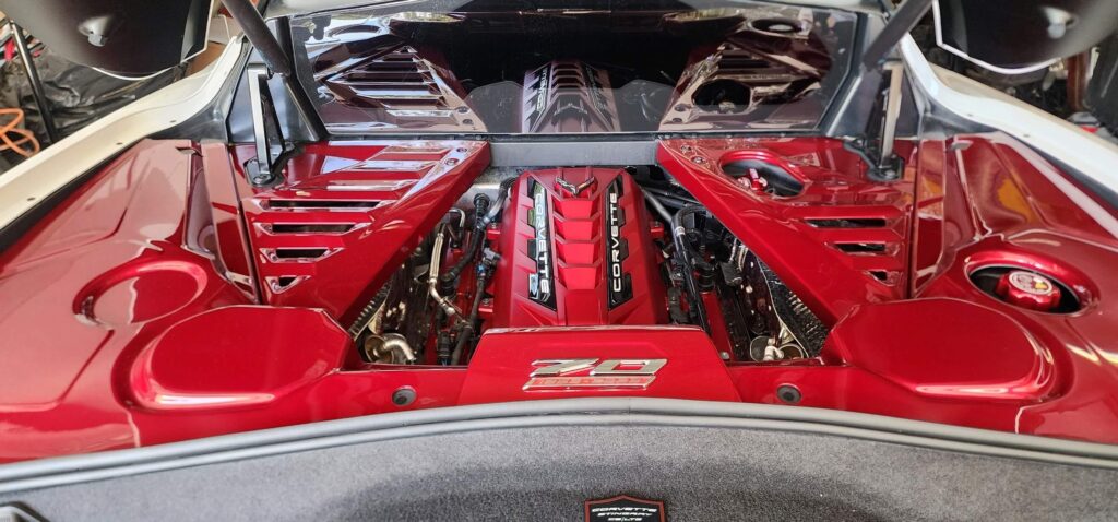 Corvette Engine Dress Up Package - C8 2020+ - Top Quality Corvette ...