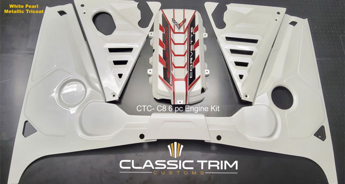 Corvette Engine Dress Up Package - C8 2020+ - Top Quality Corvette ...