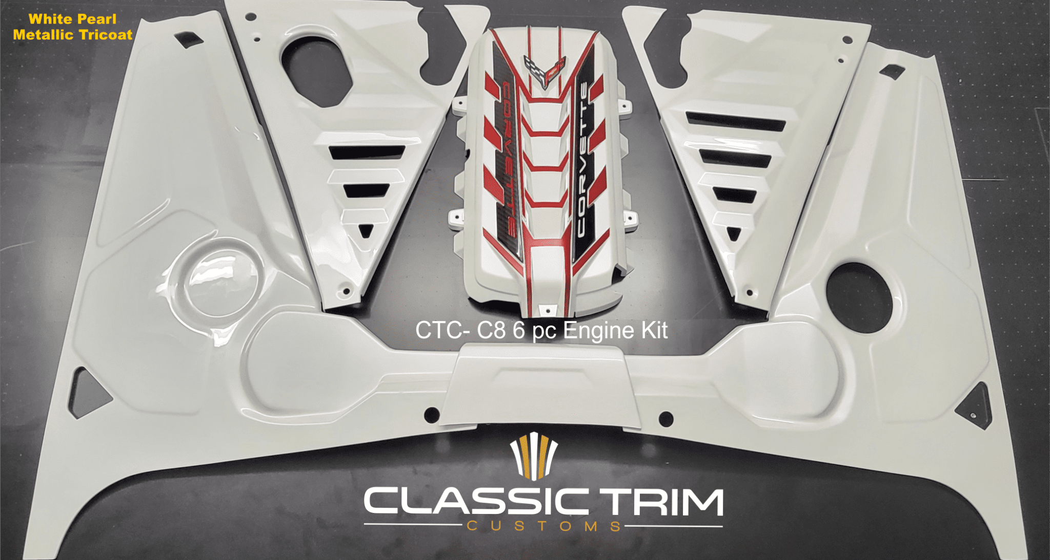 Corvette Engine Dress Up Package - C8 2020+ - Top Quality Corvette ...