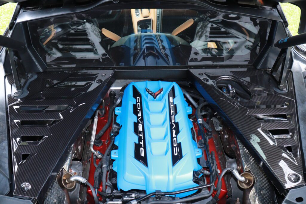 Corvette Engine Bay Panels Forged Carbon Fiber - Top Quality Corvette ...