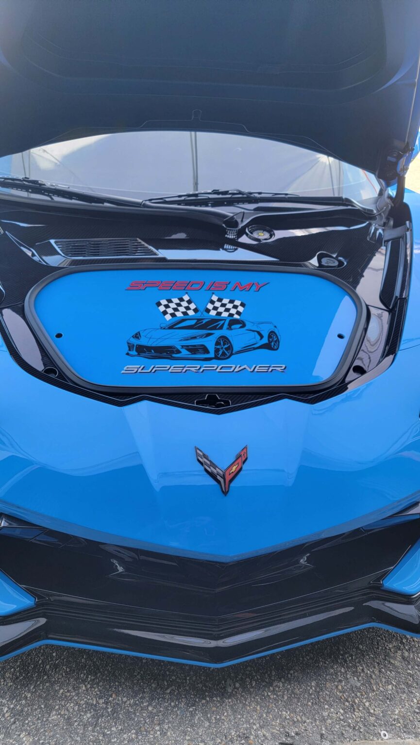 C8 Corvette Frunk Lid Insert Cover - Top Quality Corvette Accessories