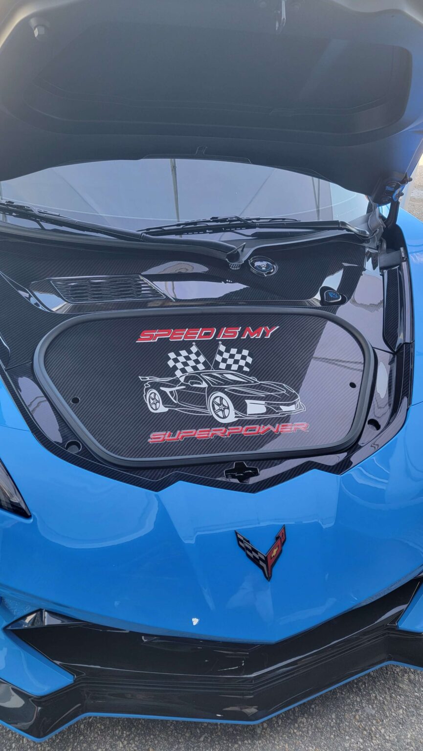 C8 Corvette Frunk Lid Insert Cover - Top Quality Corvette Accessories